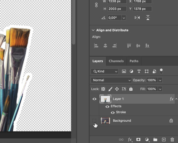 How To Add A White Outline In Photoshop