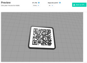 How To Make 3D Printed QR Code