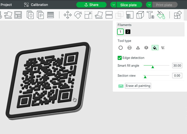 How To Make 3D Printed QR Code