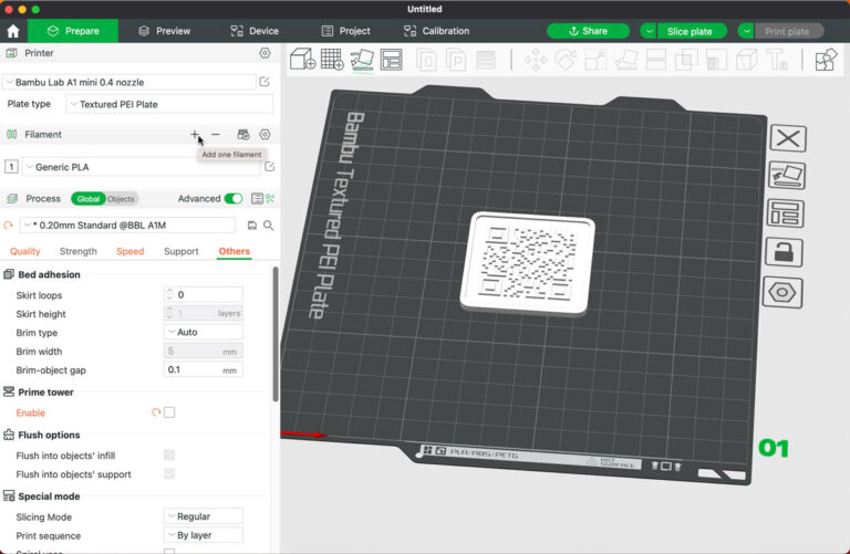 How To Make 3D Printed QR Code